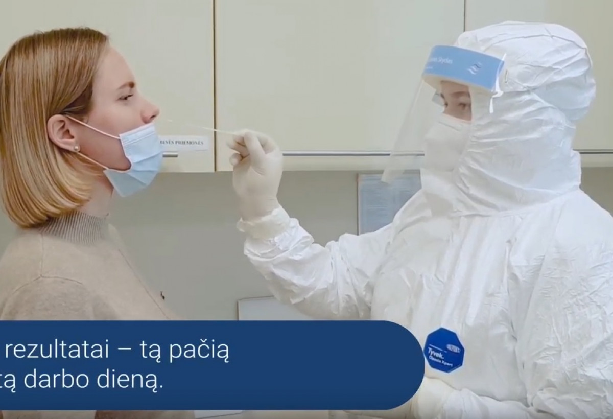 COVID-19 greitasis antigeno testas | Hila