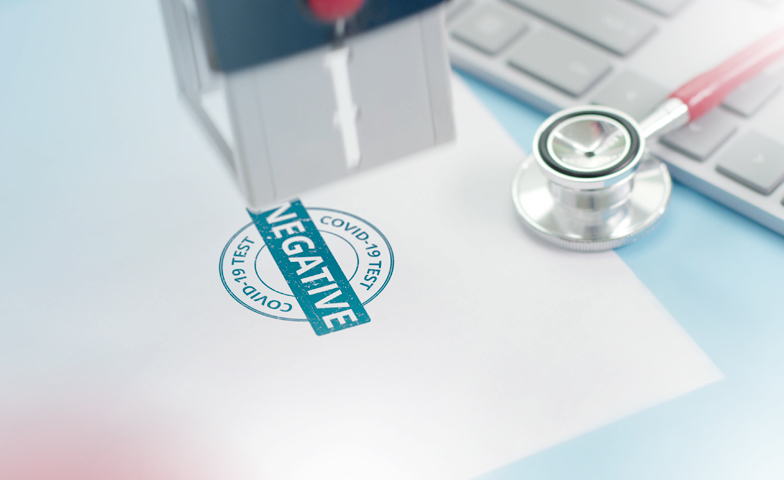 COVID-19 test certificate | Hila